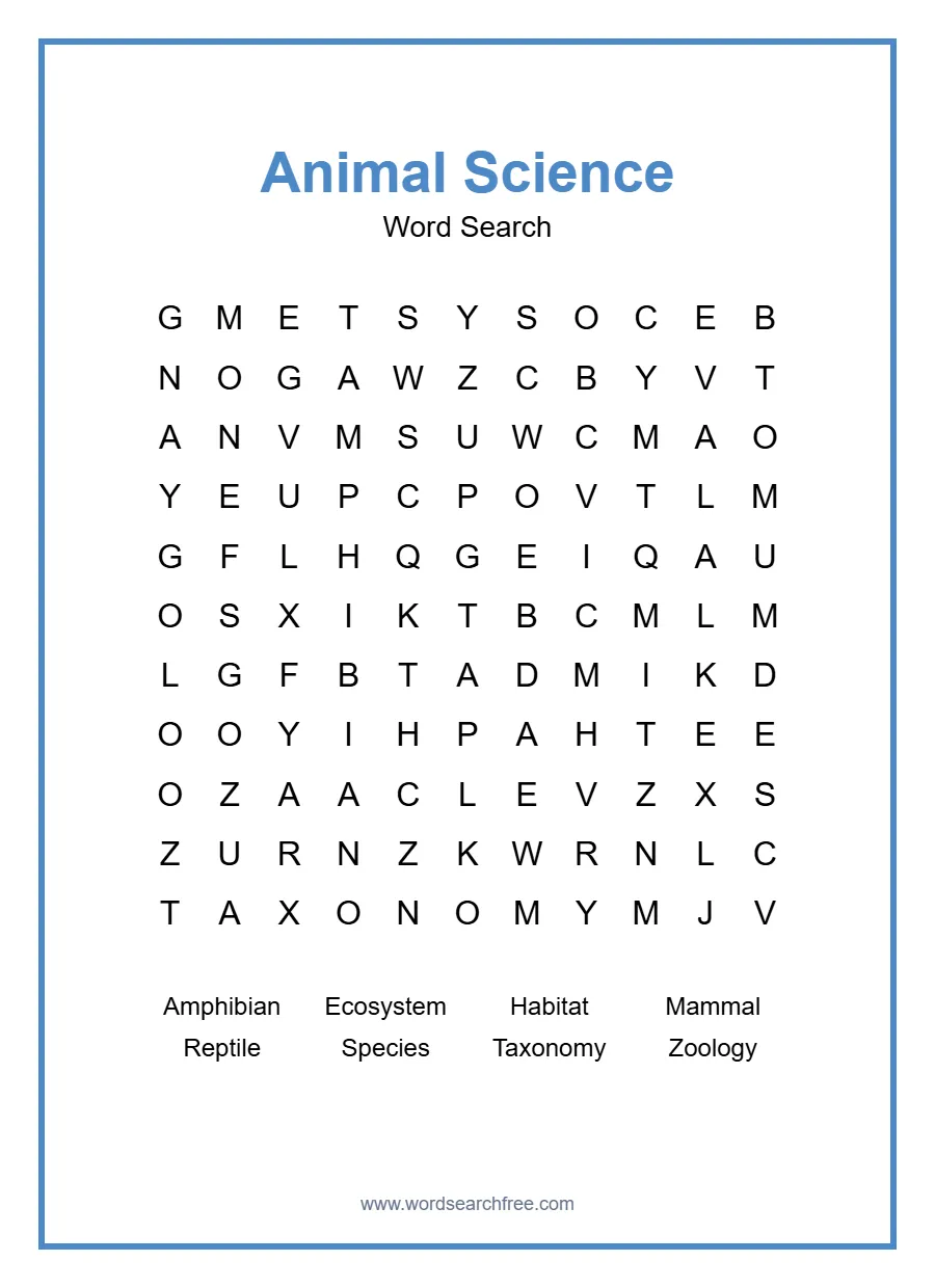 Medium Word Search Puzzles - Free Intermediate Puzzles | Word Search Free