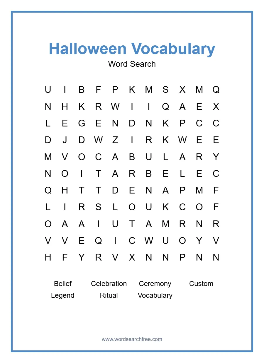 Medium Word Search Puzzles - Free Intermediate Puzzles | Word Search Free